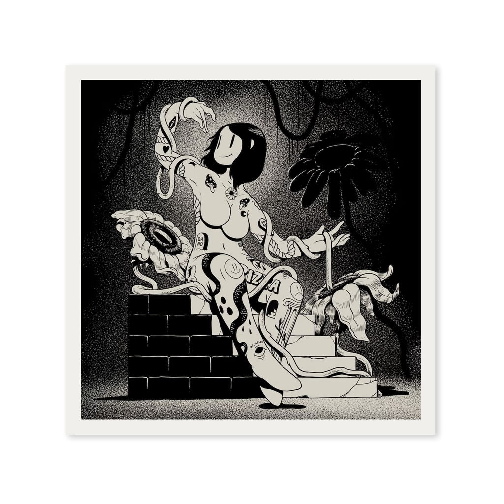 Pushing Daisies Screenprint by mcbess